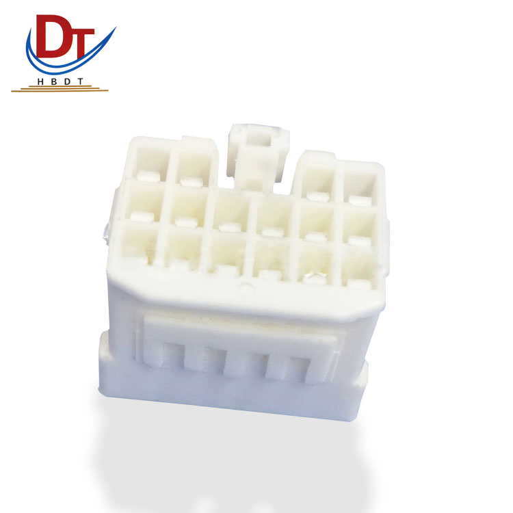 汽车线束DJ7161-2.2-21护套塑料插接件16PIN孔电子连接器插座胶壳|塑料类-鹤壁市德天电气有限公司