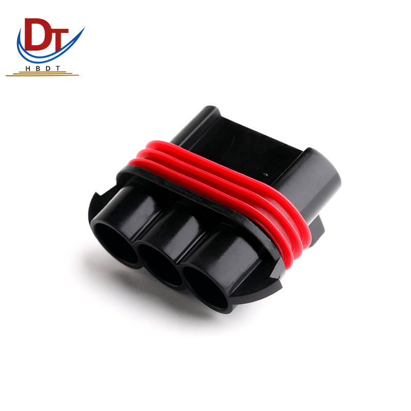汽车新能源DJ70382A-6.3-21护套塑料插接件12124685连接器3孔胶壳|塑料类-鹤壁市德天电气有限公司